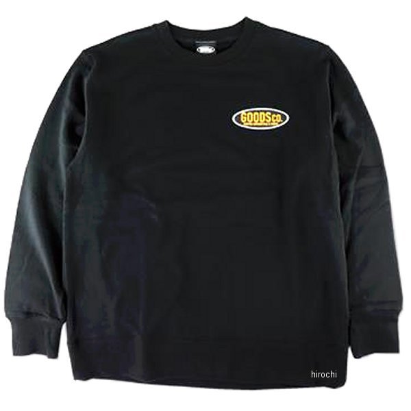 GOODS グッズ GOODS Thunderbird クルーネックカラー:ブラック材質:綿 100％ 裏パイルサイズ:身丈70身幅56肩幅48袖丈61内容物:本体×1【仕様説明】胸元にはシンプルながらもインパクト抜群のワンポイントを配置。...