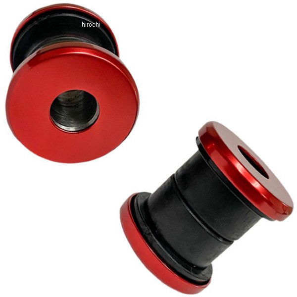 プロワン PRO-ONE ライザー ブッシュ キットカラー:レッドハンドルバーの傾きや振動を抑える高品質のポリウレタンブッシュを使用したキット103070R楽天 JP店　