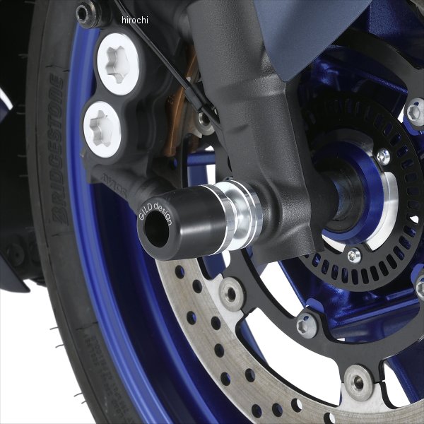 Gクラフト フロントアクスルスライダー22年-23年 ヤマハ YZF-R7 ABSアクスルシャフトに装着する貫通タイプのスライダー。転倒した際にフォーク下部を保護します。スライダー部はジュラコン(R)を採用。アルミベース部分には溝を設けてあ...