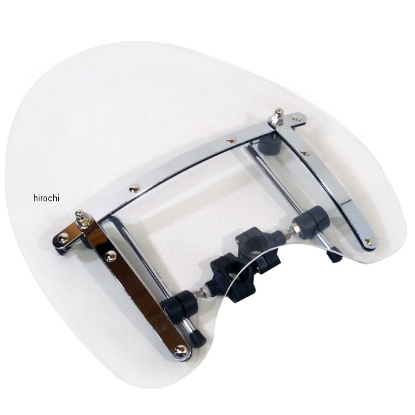 ワールドウォーク 汎用ウインドスクリーン ウインドプロテクターS汎用(22.2φ〜1インチハンドル対応)カラー:クリアサイズ:縦455mm×横420mm素材:アクリルサイズが大きくなり、スクリーンにかかる風圧が強くなったためスクリーン自体に...