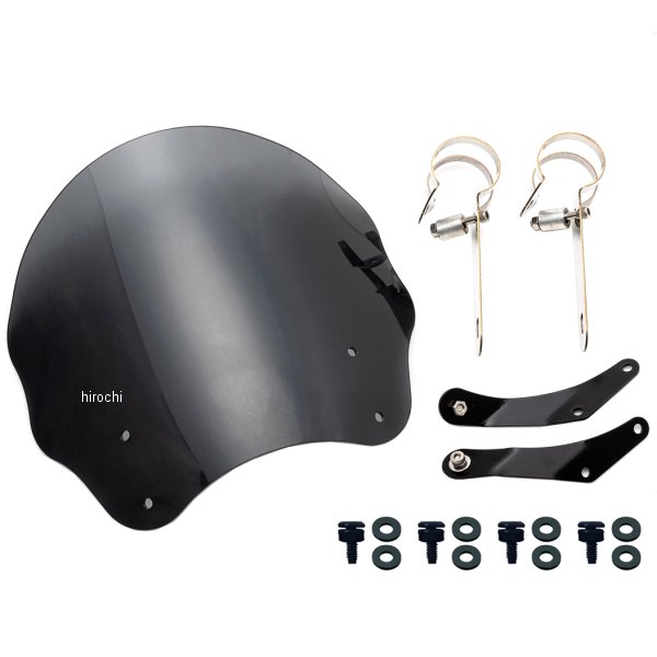 ワールドウォーク メーターバイザー21年 ホンダ GB350(2BK-MD47)21年 ホンダ GB350S(2BL-NC59)カラー:スモークサイズ:縦270mm×横300mmミドルタイプスクリーン素材:アクリル取り付けステー素材:スチー...