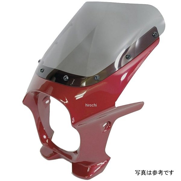 ワールドウォーク 汎用ビキニカウル汎用(※車種により加工が必要な場合がございます。)AEROタイプスクリーンカラー:スモークカウルカラー:メタリックマジェスティックレッド素材:ABS【付属品】塗装済みビキニカウル本体(スクリーン装着済み)ク...