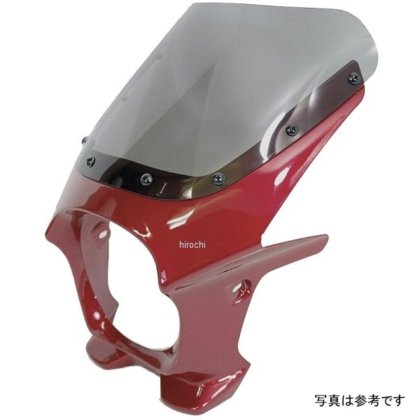 ワールドウォーク 汎用ビキニカウル汎用(※車種により加工が必要な場合がございます。)Rタイプスクリーンカラー:スモークカウルカラー:メタリックマジェスティックレッド素材:ABS【付属品】塗装済みビキニカウル本体(スクリーン装着済み)クッショ...