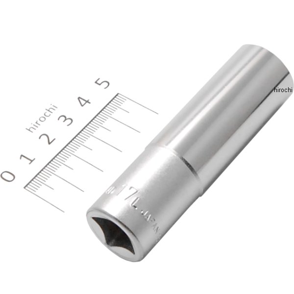 ディープソケット(12角) 対辺 17mm 長さ 83mm 差込角 12.7mm (1/2インチ) 4D-17L楽天 JP店