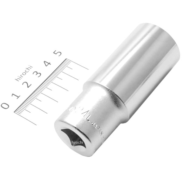 ディープソケット(12角) 対辺 24mm 長さ 83mm 差込角 12.7mm (1/2インチ) 4D-24L楽天 JP店