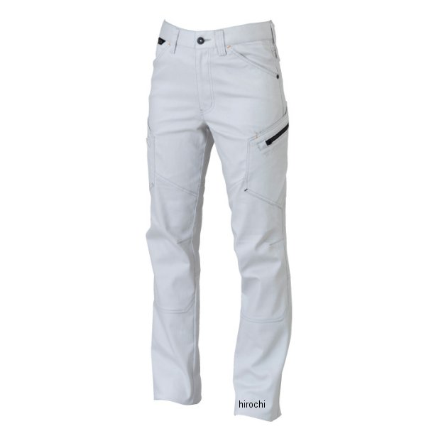 TSデザイン TS LAYERD TWILL レディースカーゴパンツサイズ:3Lカラー:シルバーグレー素材:TSレイヤードツイル(綿65％、ポリエステル35％)導電繊維混入伸縮性のある高捲縮ポリエステル糸（T400）をポリエステルで包んだ2...