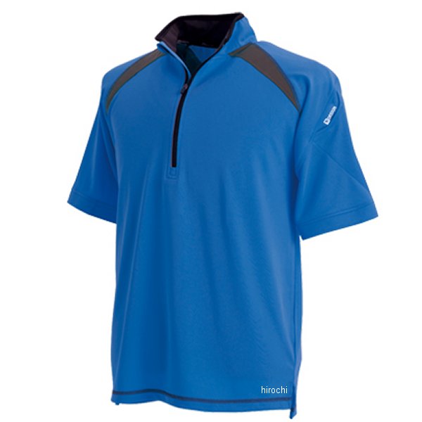 TSデザイン ショートスリーブハーフジップサイズ:SSカラー:ロイヤルブルー素材:ドライメッシュ(ポリエステル100％)仕様:反射機能、消臭機能、吸汗速乾、シャープシルエット、左袖マルチスリーブポケット付き常にドライで爽やか。運送作業に最適...