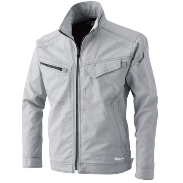 TSデザイン ハイブリッドコットンジャケットサイズ:Lカラー:シルバーグレー素材:TSハイブリッドコットン(綿80%・ポリエステル20%)【仕様説明】藤和(TS DESIGN)の長袖ジャケットは、綿の弱点を克服し綿の着心地の良さを活かしたハ...