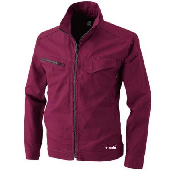 TSデザイン ハイブリッドコットンジャケットサイズ:5Lカラー:ワイン素材:TSハイブリッドコットン(綿80%・ポリエステル20%)【仕様説明】藤和(TS DESIGN)の長袖ジャケットは、綿の弱点を克服し綿の着心地の良さを活かしたハイブリ...