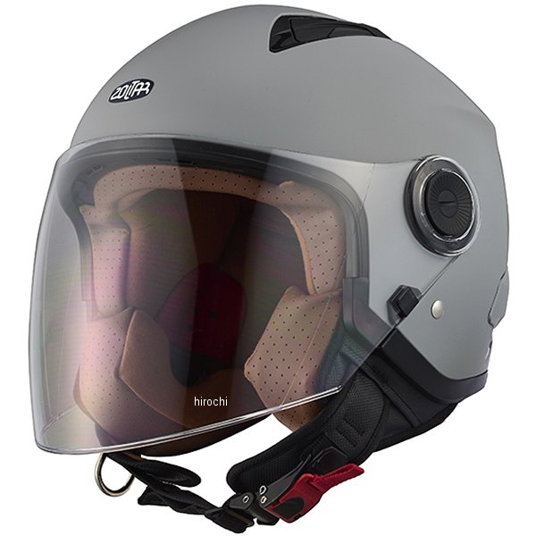 ゾルター ZOLTAR イージーウェーブ3 スポーツジェットサイズ:Mカラー:マットグレー重量:約1,100g【仕様説明】オープンフェイスのジェットヘルメット形状をスポーツタイプにし、ベンチレーション機能とエアロ効果を持たせたスポーツジェッ...