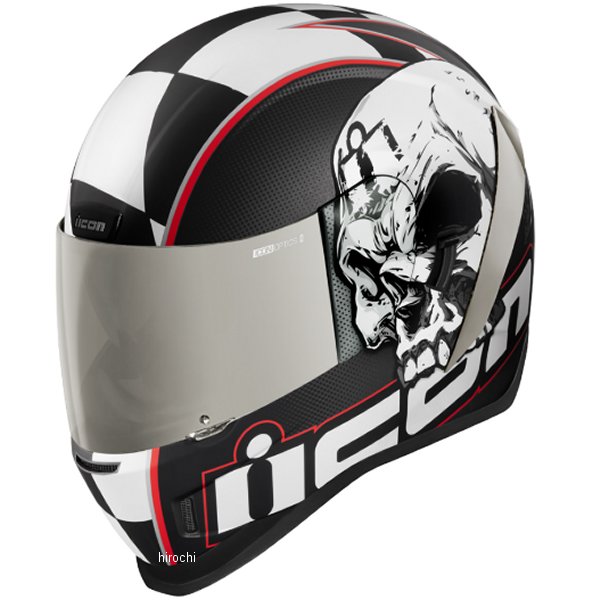 アイコン ICON フルフェイスヘルメット AIRFORM デスオアグローリーサイズ:XSカラー:ブラックシェル素材:ポリカーボネート重量:1,690g Medium Size(+/-50g)【仕様説明】約20年近く、ICONがmoto-s...