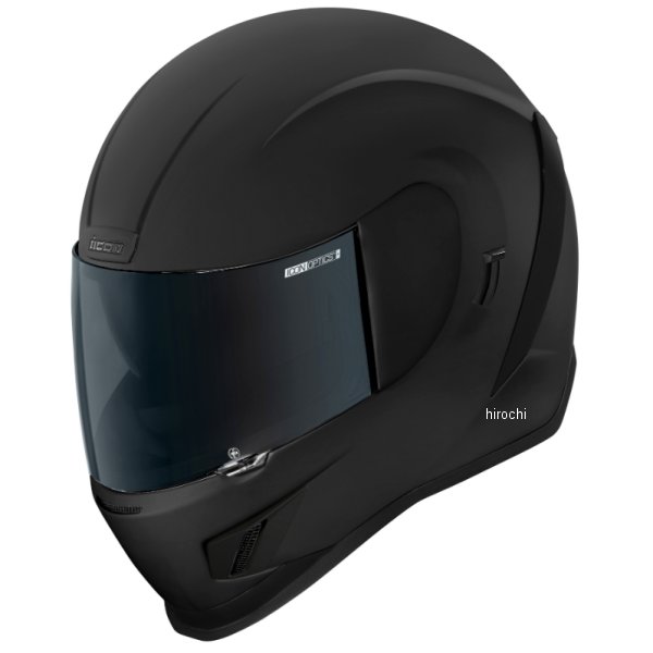 アイコン ICON フルフェイスヘルメット AIRFORM DARKサイズ:S(55cm-56cm)カラー:RUBATONEシェル:ポリカーボネート重量:1,620g Medium Size (+/-50g)クーリングシステム:スーパーベン...