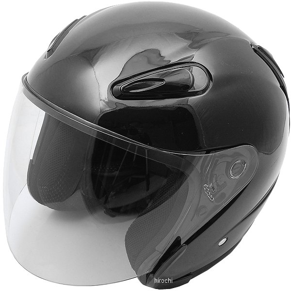 NBS バイクパーツセンター エアロフォルムジェットヘルメットカラー:ブラックサイズ:L(59-60cm未満)【仕様説明】ヘルメット後部に設置されたスポイラーで高速走行時の安定性が向上し、前後のエアーインテークは吸入効率を高めつつ、静粛性も...