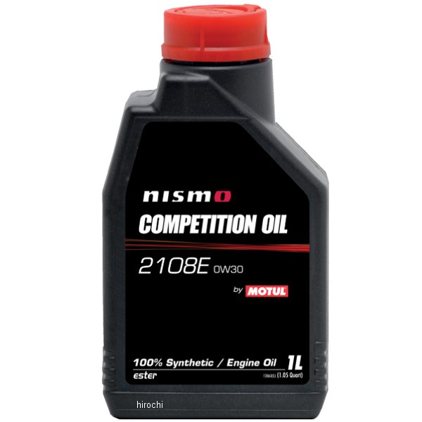 モチュール MOTUL 4輪エンジンオイル NISMO COMPETITION OIL 2108E容量:1LSAE粘度:0W-30エンジンタイプ:4ストロークエンジン用用途:自動車用100%化学合成※パッケージは予告なく変更になる可能性がご...