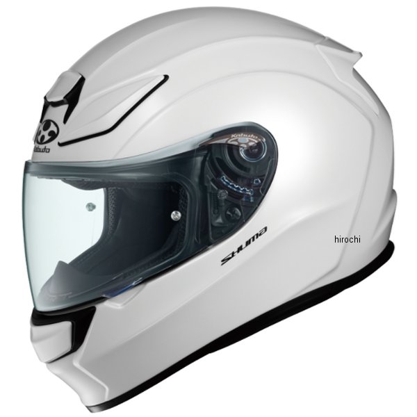 オージーケーカブト OGK KABUTO フルフェイスヘルメット SHUMAサイズ:XSカラー:パールホワイト標準シールド:CF-1W UICシールド(UICクリア)※Pinlock（R) Original Insert Lensは別売同梱...