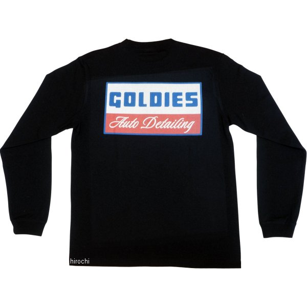 ゴールディーズオートディテイリング Goldies Auto Detailing TRICOLORE LOGO ロングスリーブTシャツサイズ:L(着丈:約730mm、身幅:約550mm)カラー:ブラック素材:コットン内容物:ロングスリーブT...