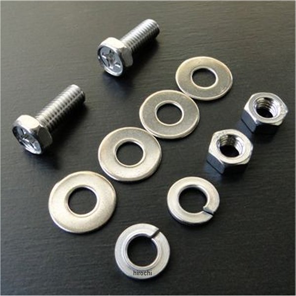 ビーアールシー BRC ナンバープレート固定用ステンレスボルト 六角ボルト77年-79年 スズキ GS400全機種 (逆車にも対応可)76年-77年 スズキ GT380(B6〜B7) 形状が同じであれば逆車も対応可80年-82年 スズキ 旧...