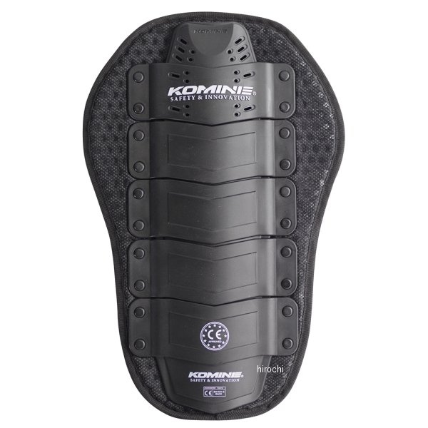 コミネ KOMINE CEバックインナープロテクターDXサイズ:Lカラー:ブラック【仕様説明】新設計プラスチックシェルで保護範囲を上方に拡張。欧州CE規格認証を独自取得したオプション脊椎ハードプロテクター。ジャケットサイズに合わせ二つのサイ...