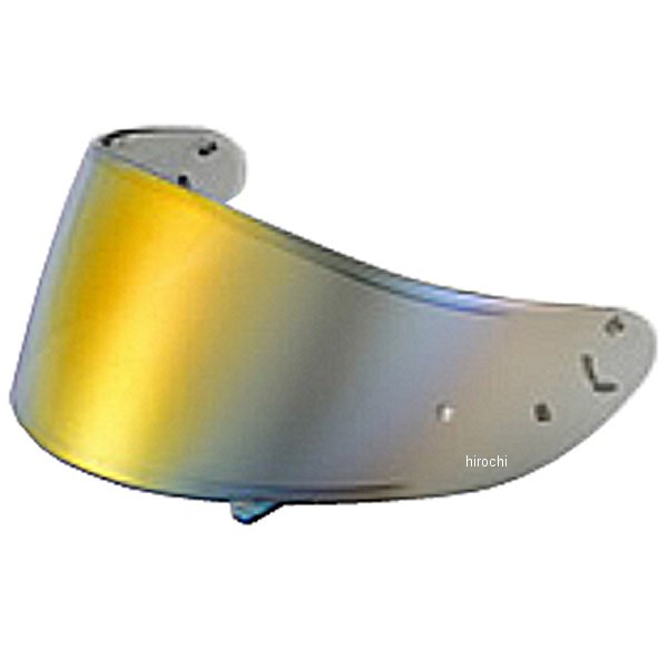 ティーズ T's ミラーシールド CWR-F PINLOCKベースカラー:メロースモークミラーコーティングカラー:チタンゴールド対応ヘルメット:SHOEI ショウエイ X-Fourteen(標準シールド)、Z-7、RYD【特徴】・紫外線を9...