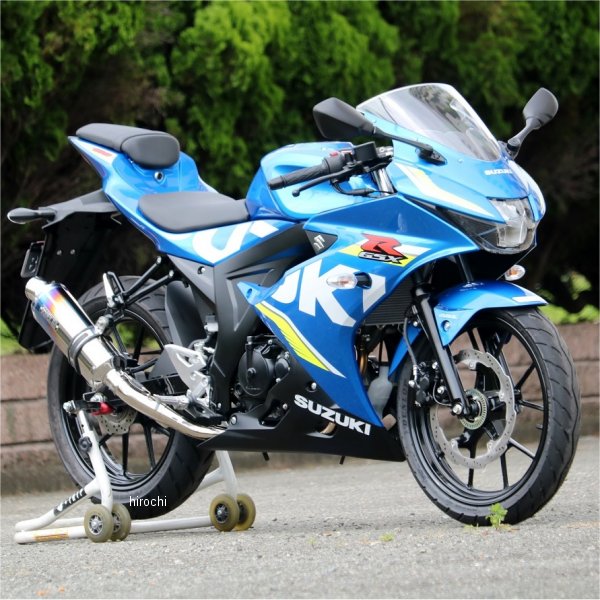 ダブルアールズ WR'S フルエキゾースト ST-OVAL18年-21年 スズキ GSX-R12518年21年 スズキ GSX-R150 (逆輸入車)適合型式:2BJ-DL33B仕様:チタンオーバル(焼き色)JMCA認証近接騒音値:90/9...