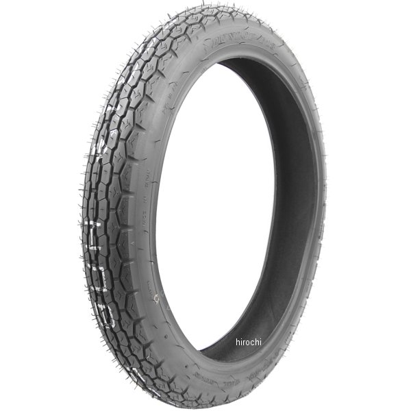 ダンロップ DUNLOP F18用途:フロント用リム径:18インチチューブタイヤ標準リム幅(インチ):1.85構造:バイアス荷重指数:42(150kg)速度記号:P(150km/h)1本売り【F18特徴】中・大排気量の車両に幅広く対応する、...