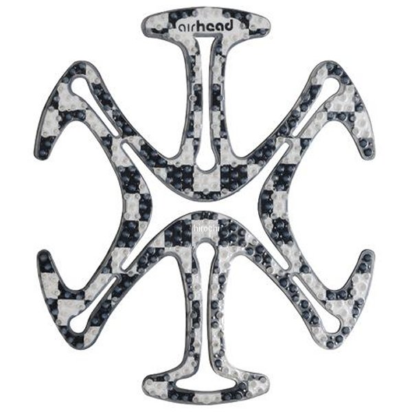 エアヘッド ベンチライナーカラー:チェッカード(Chequered)素材:シリコン（芯部ナイロン)【仕様説明】・ヘルメット内装に簡単装着。・内装と頭部の間に隙間を作り、蒸れ・汗・熱・髪型崩れを解消。・柔らかなシリコンパッドで水洗い可能、常に...