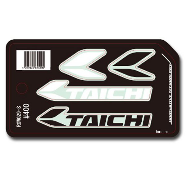 RSタイチ TAICHI ロゴステッカーサイズ:S 8cm・3cm(Lマーク)RSW0299999S楽天 JP店