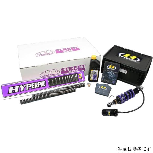 ハイパープロ HYPERPRO ストリートBOX モノショック19年-23年 ヤマハ YZF-R3タイプ:[モノ] 461 ホース付タンクタイプ (アルミシリンダー)油圧プリロードアジャスター(HPA):無しリアスプリング:コンスタントライ...