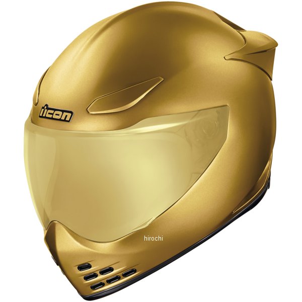 アイコン ICON フルフェイスヘルメット DOMAIN CORNELIUS GOLD LGサイズ 【規格】DOT(米国)、ECE(ヨーロッパ)、SAI(オーストラリア)、PSC(日本)【届出事業者】AFG MOTOSPORTS【検査機関】...