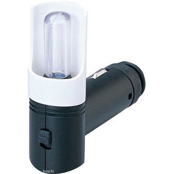 カーメイト LEDライトサイズ:H26×W26×D60(mm)カラー:ブルーLEDアクセサリーソケットに差し込むだけで使えるLEDランプです。シェードの向きを変えるだけで間接照明、直接照明の2wayに使用可能です。シェードをはずせば、コンパ...