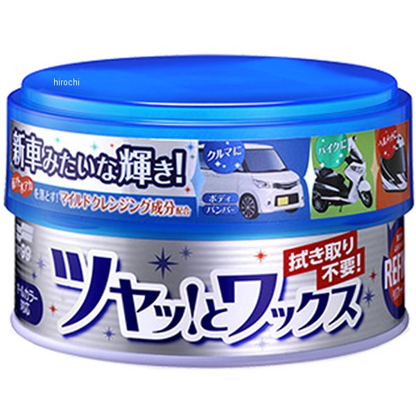 ソフト99コーポレーション リファインWAX容量:150gあらゆるボディカラーの水アカ汚れ・雨アト取り、ツヤ出し仕上げが簡単にできるマルチユースのワックスです。付属のクロスにワックスをつけ、塗り込みながら拭き上げるだけの簡単作業を実現。バイ...