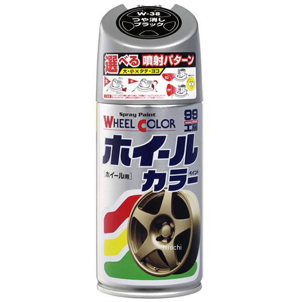 ソフト99コーポレーション ホイールカラー容量:300mlカラー:つや消しブラック塗りやすく、はがれにくい。面倒な下地処理不要、ホイール・メッキ部分に直接塗れるアクリルラッカーペイントです。7538楽天 JP店　