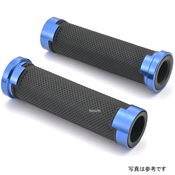 デイトナ GRIPPGRIP AL BASEブルーアクセルを握ったとき滑りにくい表面パターンと、グリップ力に優れる素材を組み合わせることで、長時間のライディングでも疲れにくい。人気のGG−D−BASEと、アルミリングの組み合わせ。全長125...