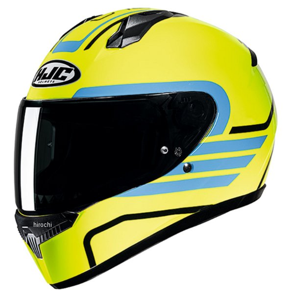 エイチジェイシー HJC フルフェイスヘルメット C10 リトサイズ:Sカラー:イエロー/ブルーシールド:標準クリアシールド規格:SG・JIS付属品:ブレスガード・チンカーテン・ポリカーボネートシェル・抗菌、速乾内装(着脱式)・ACS(Ad...