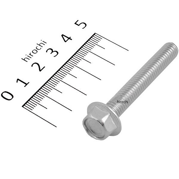 K・Con フランジ付き六角ボルトです。材質:ステンレス製ネジタイプ:M8/P1.25サイズ A:50mm入数:1個入り0900-082-03008楽天 JP店　
