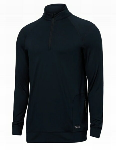 サックス SAXX 2024年モデル ハーフジップ ピークデイズサイズ:Mカラー:BLKSXLZ74楽天 JP店　