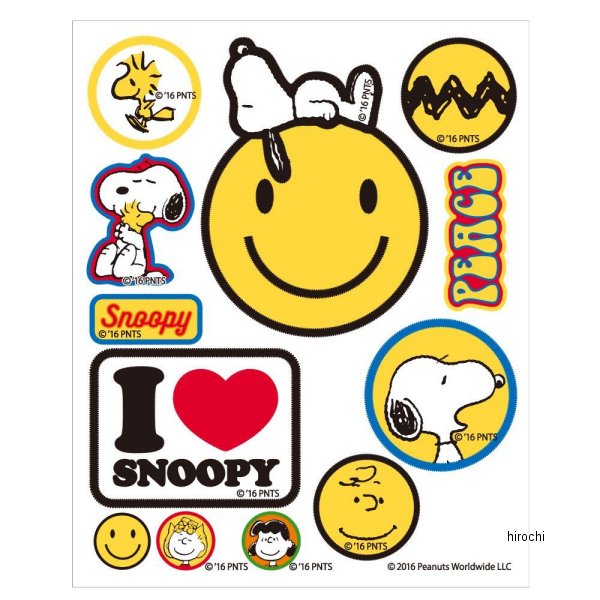 アークス AXS スヌーピーステッカー SNS-51タイプ:ピースサイズ:143x115(mm)01359SNS51楽天 JP店　