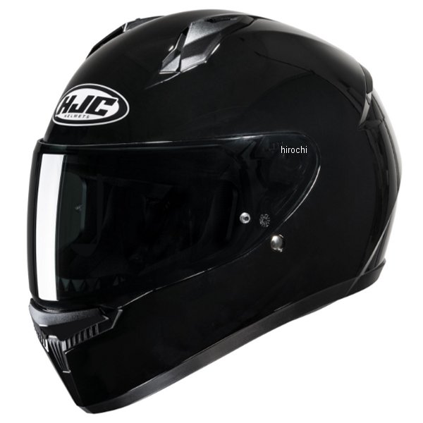 エイチジェイシー HJC フルフェイスヘルメット C10 ソリッドサイズ:Sカラー:ブラックシールド:標準クリアシールド規格:SG・JIS付属品:ブレスガード・チンカーテン・ポリカーボネートシェル・抗菌、速乾内装(着脱式)・ACS(Adva...