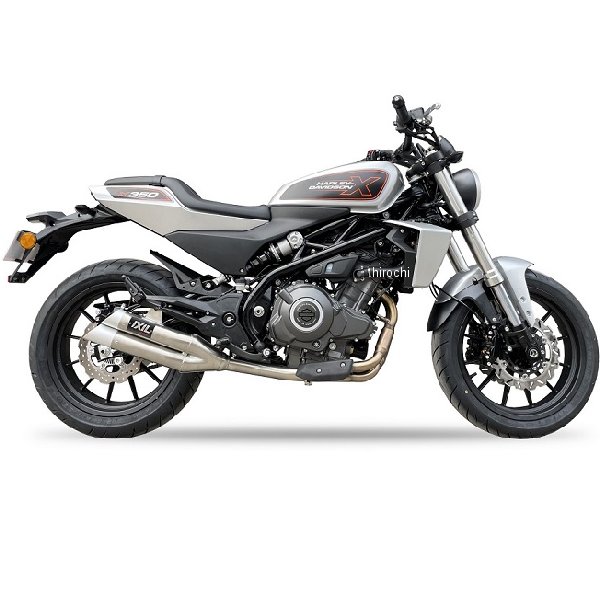 イクシル IXIL スリップオンマフラー L3X デュアルハイパーロー ハーレー X350ハーレー X350マフラータイプ: L3X形状:デュアルラウンド50mm長さ: 430mm重量: 2kgコンプリート:マットポリッシュ素材:ステンレス...