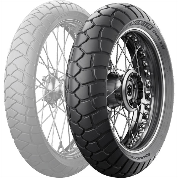 ミシュラン MICHELIN ANAKEE ADVENTURE用途:リア用リム径:18インチチューブレス/チューブ兼用扁平率:70%構造:ラジアル荷重指数:70(335kg)速度記号:H(210km/h)1本売り392493楽天 JP店　