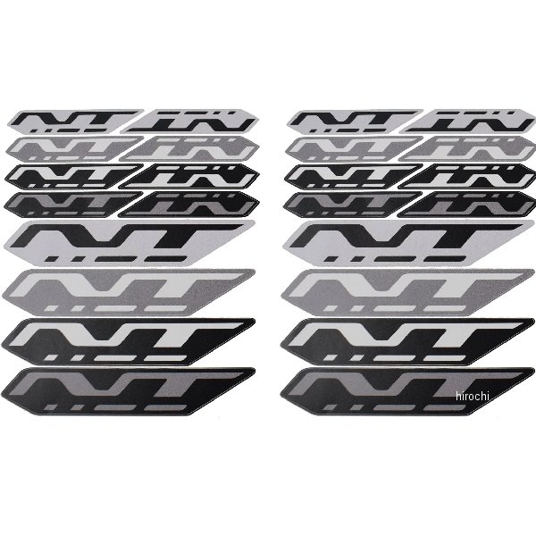 ピラミッドプラスチック Pyramid Plastics デカールホンダ NT1100 セット Of 24 NT1100 セット Of 24 ブラック、グレー Honda NT1100 Set Of 24 ホンダ NT1100カラー：ブラッ...