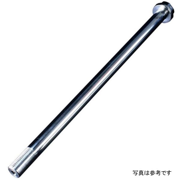 Gクラフト KOOD クロモリアクスルシャフトサイズ:230mm【仕様説明】国内メーカーより確かな品質を保証するミルシート(鋼材検査証明書)付きのクロームモリブデン鋼を使用。Gcraftのスイングアーム、ステムキットに合わせ、各種長さを用意...