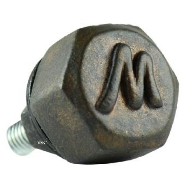 MMS-NB039 GOODS グッズ HEX'HEAD NumberBolt アイアンブラウン汎用材質:本体:レジン ボルト:スチールサイズ:幅:約24mm 高さ:約22mm 奥行:約15mm（ボルト含まず） ボルト:M6-20mm【Wa...