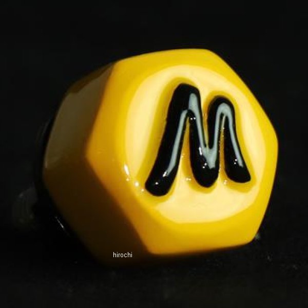 MMS-NB119 GOODS グッズ HEX'HEAD NumberBolt /CC110イエロー汎用材質:本体:レジン ボルト:スチールサイズ:幅:約24mm 高さ:約22mm 奥行き:約15mm（ボルト含まず） ボルト:M6-20mm...