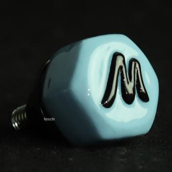MMS-NB120 GOODS グッズ HEX'HEAD NumberBolt /CC110プコブルー汎用材質:本体:レジン ボルト:スチールサイズ:幅:約24mm 高さ:約22mm 奥行き:約15mm（ボルト含まず） ボルト:M6-20m...
