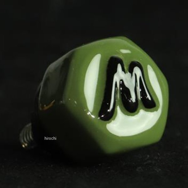 MMS-NB121 GOODS グッズ HEX'HEAD NumberBolt /CC110グリーン汎用材質:本体:レジン ボルト:スチールサイズ:幅:約24mm 高さ:約22mm 奥行き:約15mm（ボルト含まず） ボルト:M6-20mm...