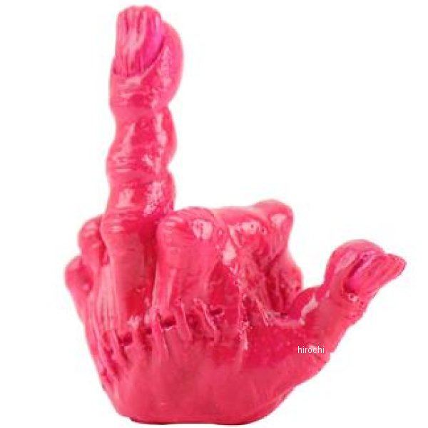 MMS-VC022 GOODS グッズ FXXK! HANDSIGN バルブキャップ 蛍光ピンク汎用材質:本体:レジン バルブキャップ本体:黄銅サイズ:幅:約32mm 高さ:約37mm 奥行き:約18mm【仕様説明】皮膚、爪、しわ、肉の盛り...