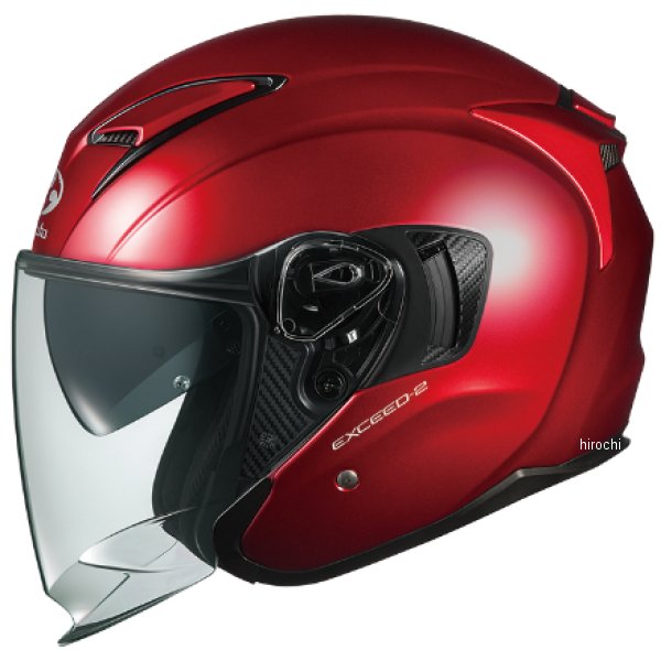 4966094628628 オージーケーカブト OGK KABUTO EXCEED2 シャイニーレッド XLカラー:シャイニーレッド サイズ:XL(61-62cm)【仕様説明】・帝人株式会社 熱線遮蔽素材使用「UV＆IRカットシールド」採用...