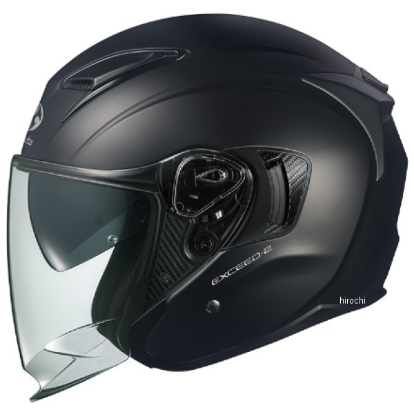 4966094628680 オージーケーカブト OGK KABUTO EXCEED2 フラットブラック XSカラー:フラットブラック サイズ:XS(54-55cm)【仕様説明】・帝人株式会社 熱線遮蔽素材使用「UV＆IRカットシールド」採用...
