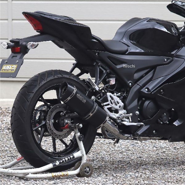 ダブルアールズ WR'S SS-OVAL フルエキゾースト F-BLACK チタンヤマハ MT-125(8BJ-RE45J)ヤマハ YZF-R125(8BJ-RE45J)ヤマハ YZF-R15(8BK-RG86J)JMCA認証品マフラー重量...